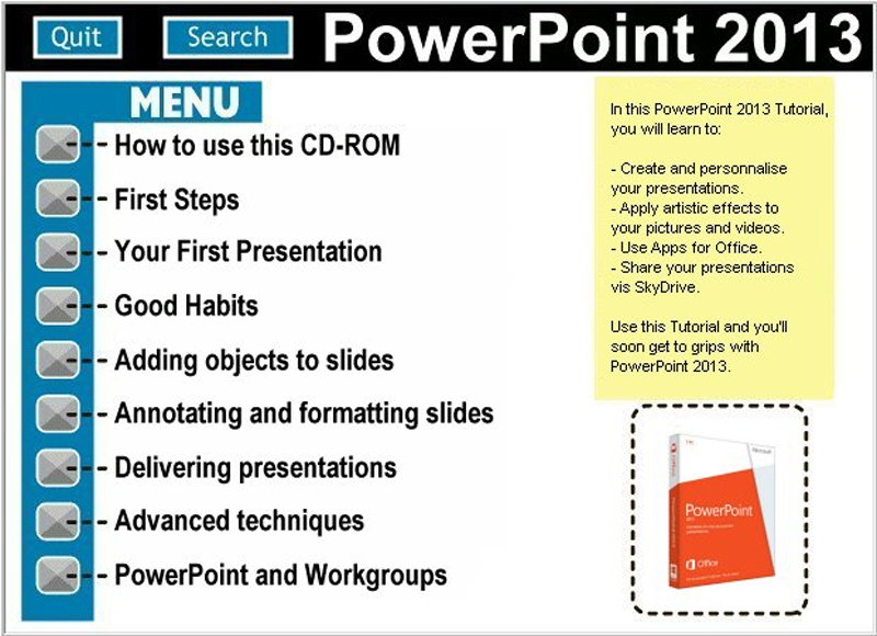 Learn To Use PowerPoint 2013