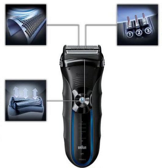 Braun Series-3/350CC-4 Multi Shaver : Amazon.in: Beauty