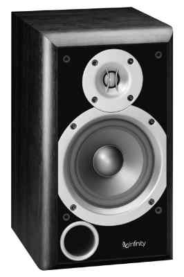 Infinity Primus Two-way 6 1/4-Inch Bookshelf/Satellite Speaker (Black ...