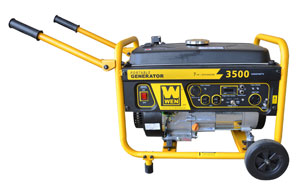 WEN 56352 3500 Watt 212cc 7 HP OHV Gas Powered Portable Generator ...