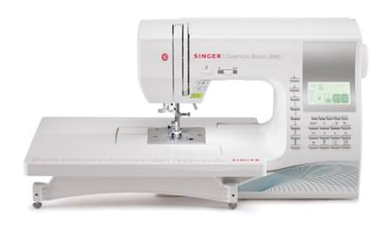SINGER 9960 Quantum Stylist 600-Stitch Computerized Sewing Machine with ...