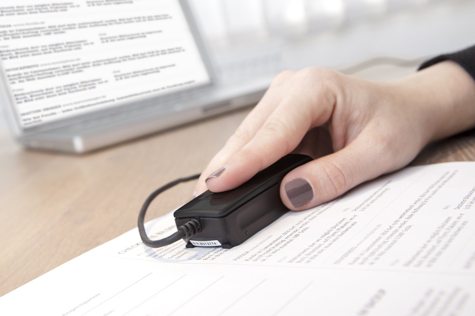 Hyundai Magic Scan Mini Scanner (OCR-Software, 300 dpi) - Blue: Amazon ...