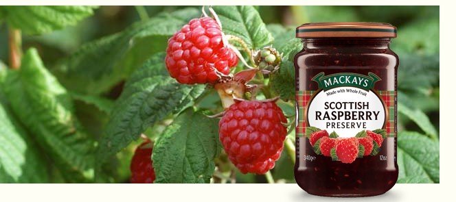 Mackays Scottish Raspberry Preserve 340 gm : Amazon.in: Grocery ...