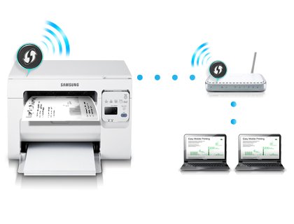 Amazon.in: Buy Samsung Multi Function Wireless Printer SCX-3406W /XIP ...