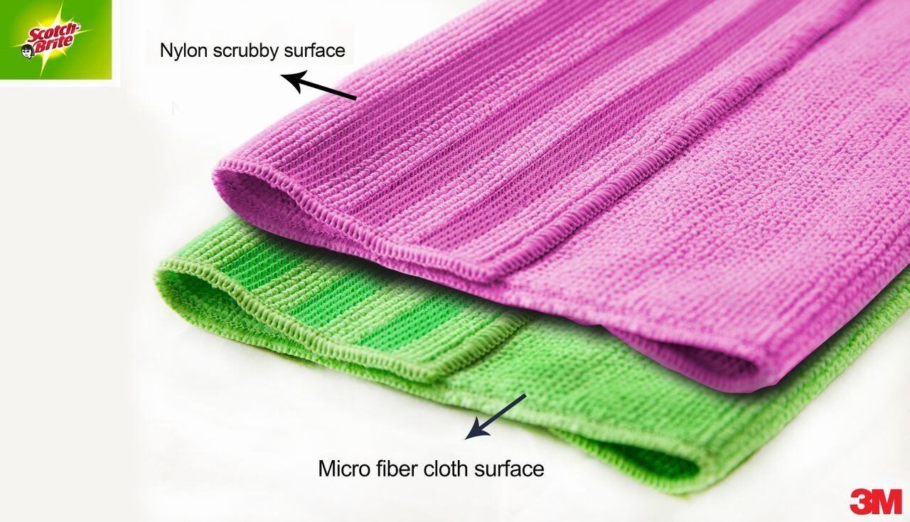 Scotch-Brite Kitchen Scrub Cloth (Pack of 2) : Amazon.in: Home Improvement