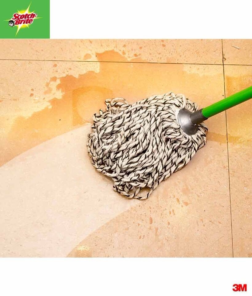 Scotch-Brite Chakra Handled Cotton Mop,Multicolor : Amazon.in: Home ...