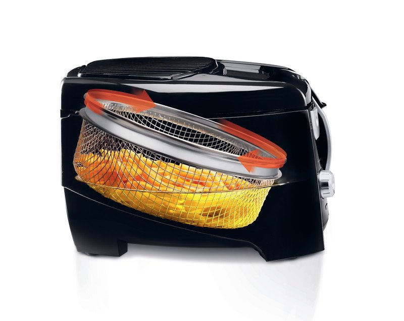 Buy Delonghi Roto F28553 1800-Watt Deep Fryer (Black) Online at Low ...