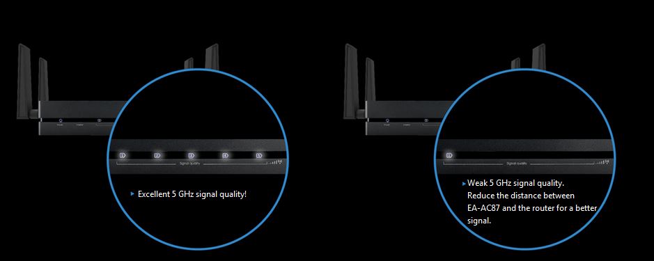 Asus AC 1800 EA-AC87 Wireless Media Bridge/Access Point (Black) - Buy ...