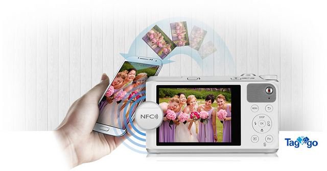 Buy Samsung WB350F 16.2MP CMOS Smart WiFi and NFC Digital Camera with ...