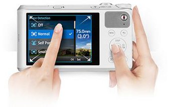 Buy Samsung WB350F 16.2MP CMOS Smart WiFi and NFC Digital Camera with ...