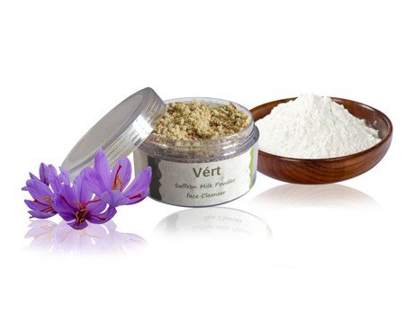 Vert Saffron Milk Powder Face Cleanser, 40g: Amazon.in: Beauty